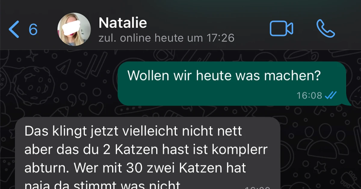 Das passt einfach nicht bei den beiden